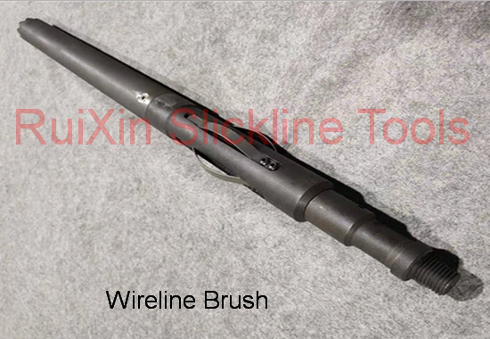 2.5 Inch Wireline Brush Gauge Cutter Wireline Nickel Alloy Material