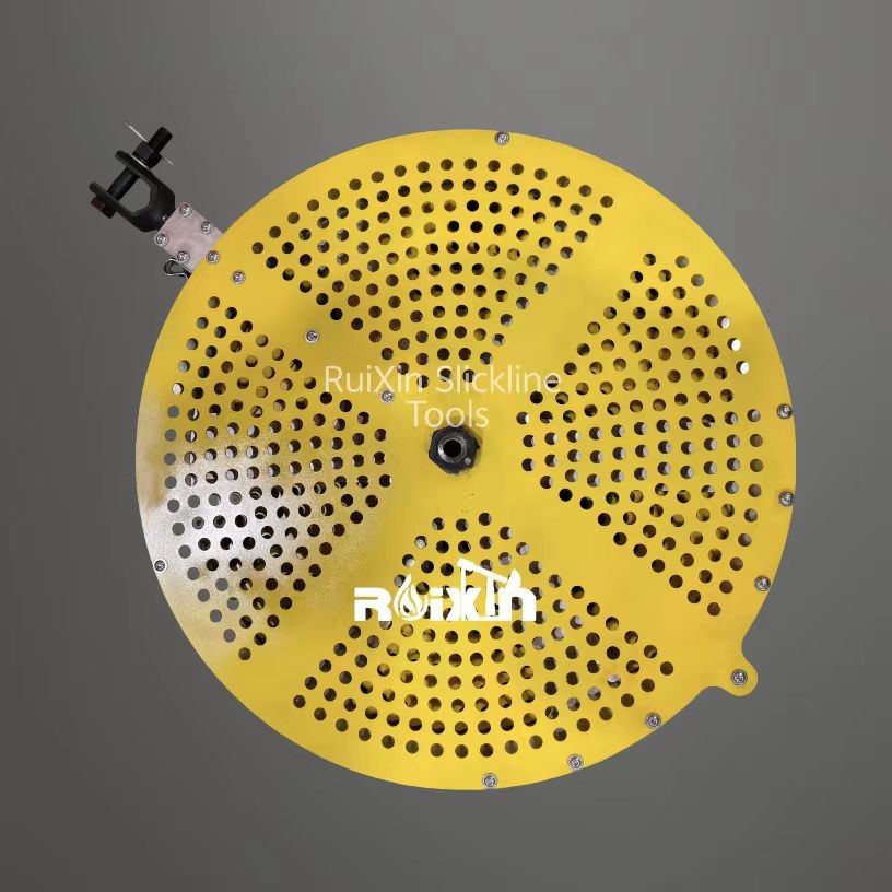 10T Safe Load Wireline Pressure Control Equipment 720MM OD Hay Pulley ...