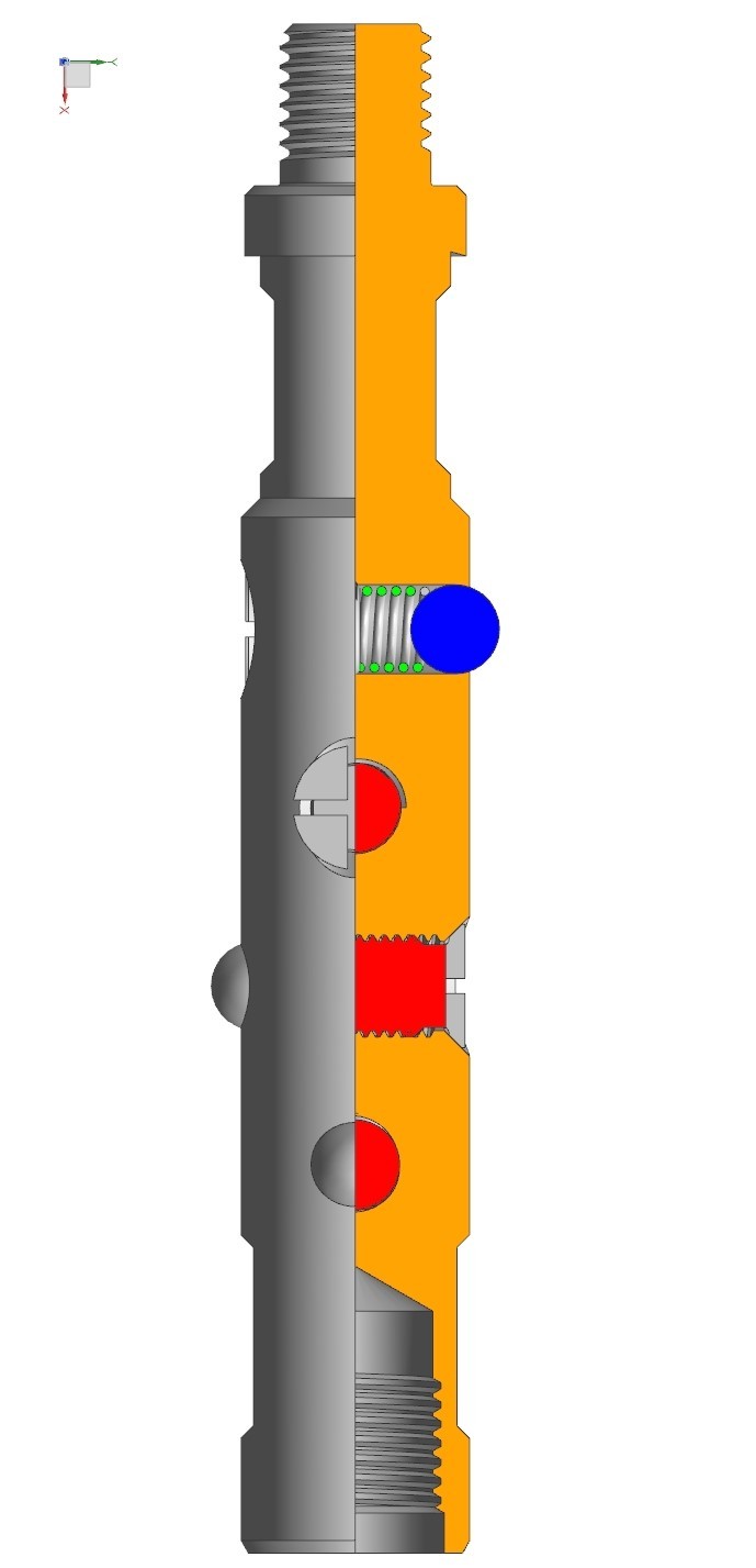 Alloy Steel Slickline Roller Ball Sub Wireline Tools And Equipment