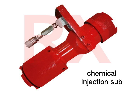 API Alloy Steel Wireline Chemical Injection Sub 5k Cable Liquid Chamber