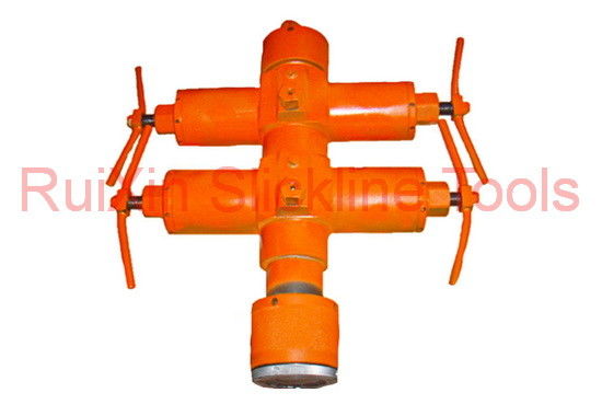 Double Ram BOP Slickline 5000psi Wireline Pressure Control Blowout ...