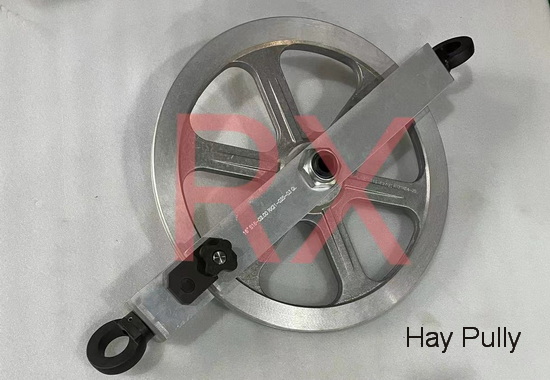 API Pressure Control Wireline Hay Pulley 12 Inch Slickline Operation