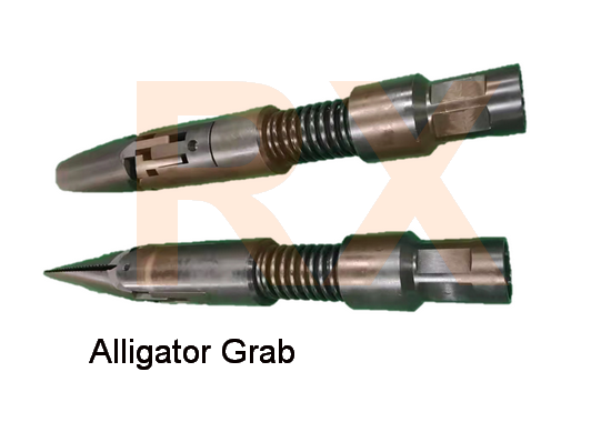 Alloy Steel Alligator Wireline Grab Catch Fish Falling