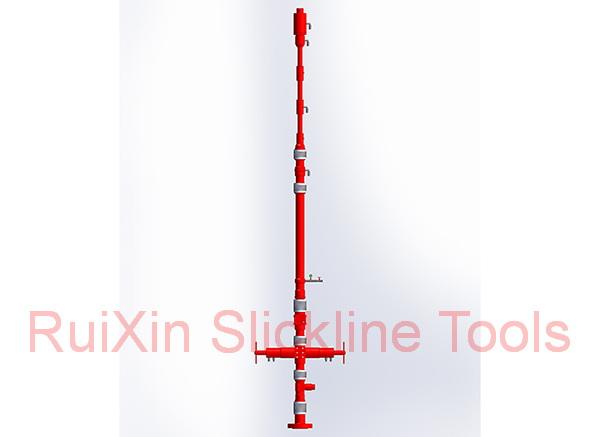 70MPa Wireline Pressure Control Equipment Grease Injection Control Heads