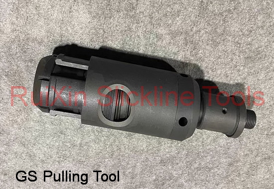 Wear Resistant 4 inch GS Type Slickline Pulling Tools SR QLS Connection