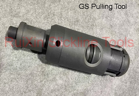 Wear Resistant 4 inch GS Type Slickline Pulling Tools SR QLS Connection